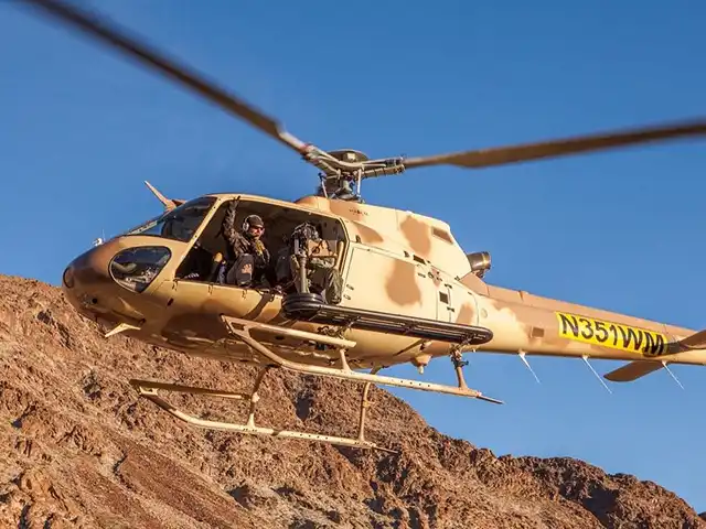 Las Vegas Shooting Helicopter